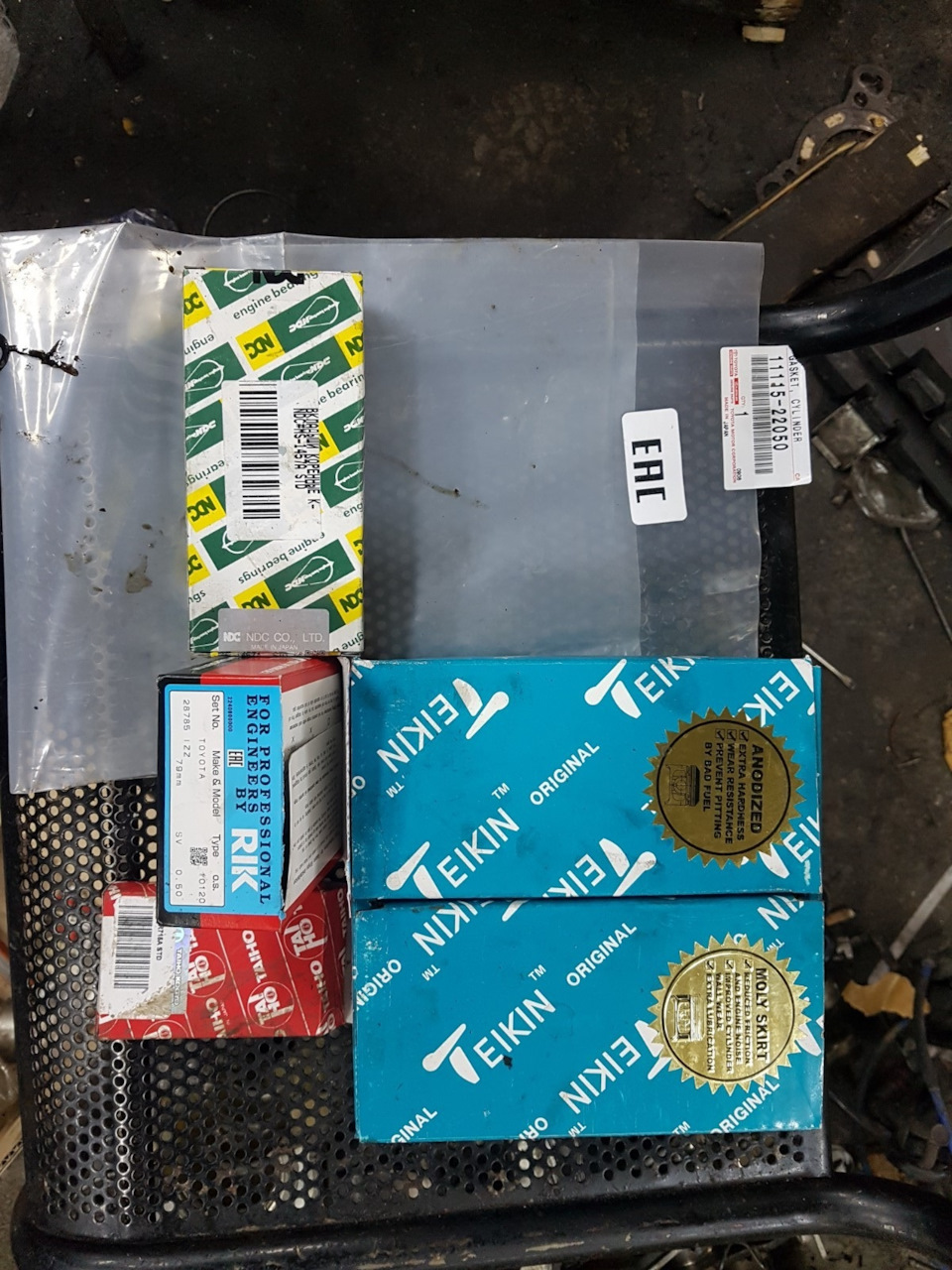 1111522050 Прокладка, головка цилиндра TOYOTA LEXUS | Запчасти на DRIVE2