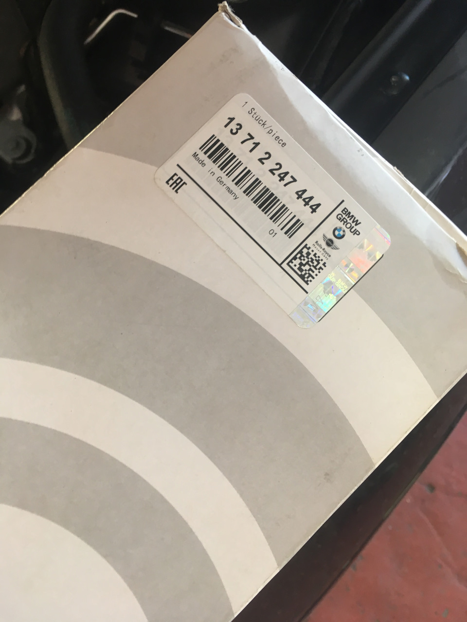 13712247444 Сменный элемент фильтра BMW | Запчасти на DRIVE2