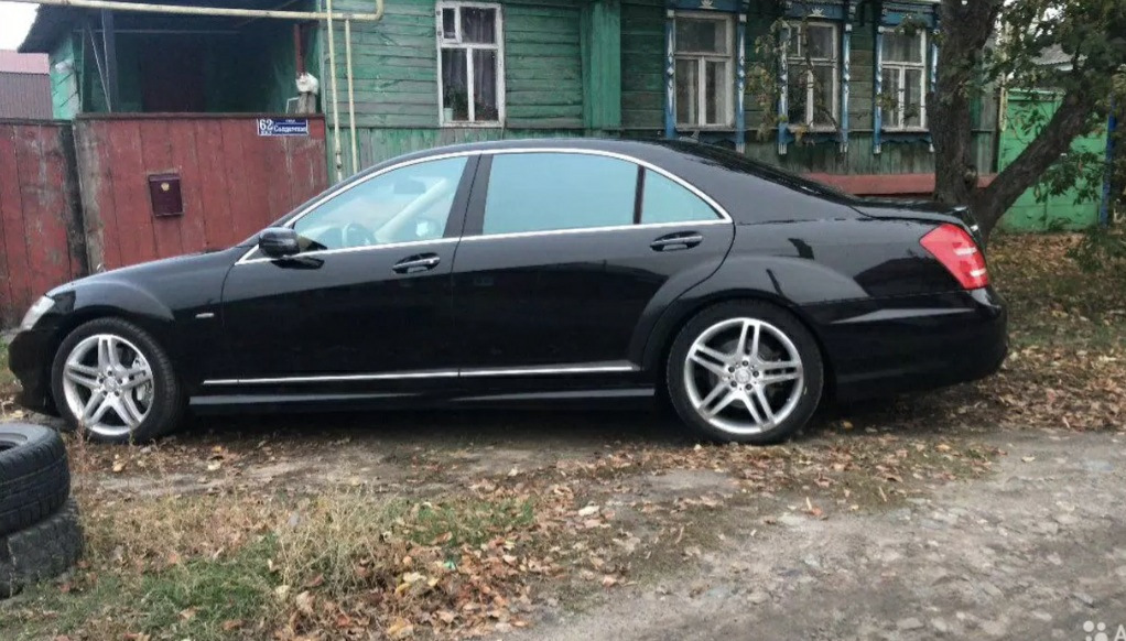 Купил тапки r 19 — Mercedes-Benz S-Class (W221), 5,5 л, 2006 года | колёсные диски | DRIVE2