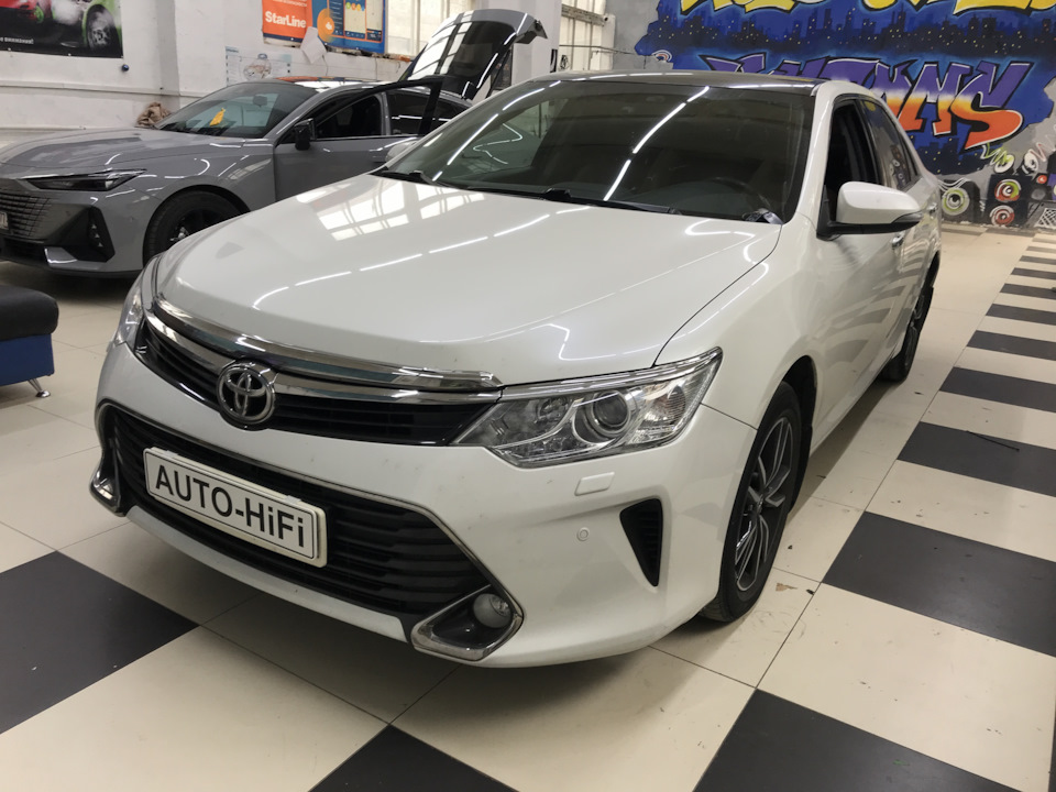 Замена акустики в Toyota Camry V55 — AutoHiFi-Customs на DRIVE2