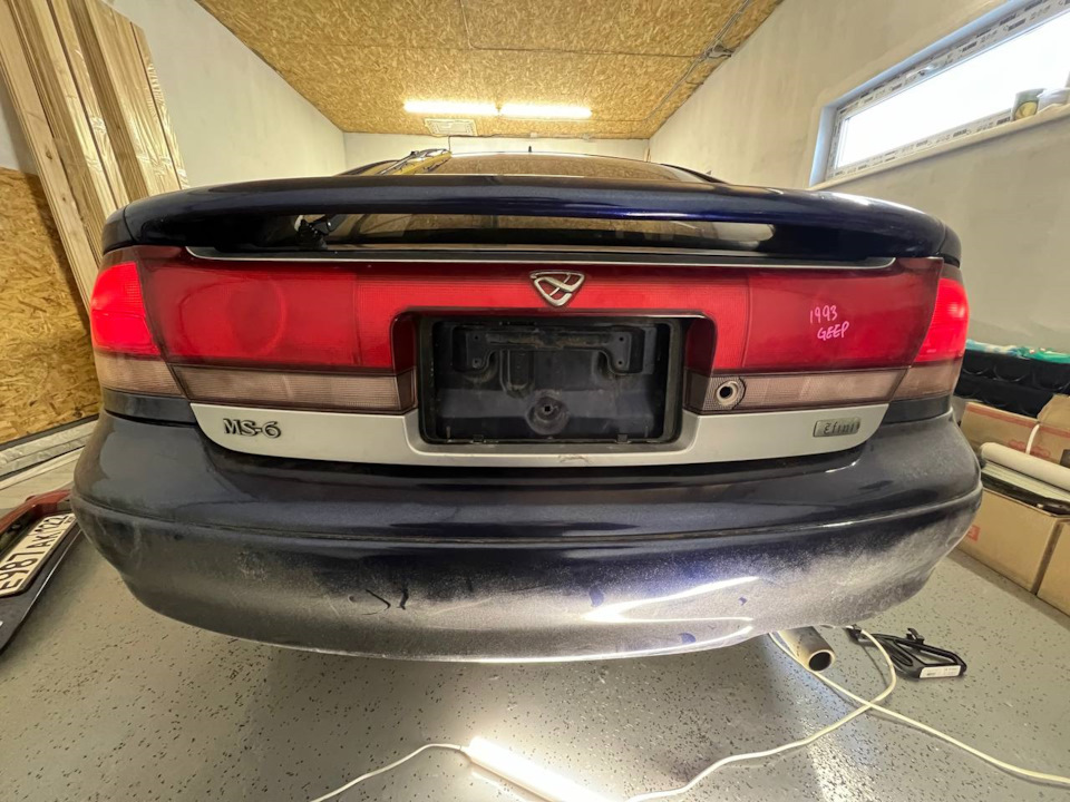 Бленда Efini Ms-6 — Mazda 626 IV (GE), 2 л, 1996 года | тюнинг | DRIVE2