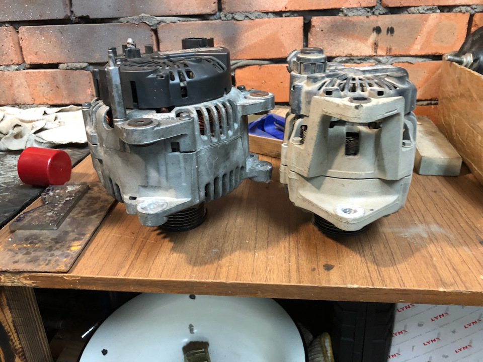 Установка генератора от VAG Valeo 180A. — Nissan Almera Classic (B10 ...