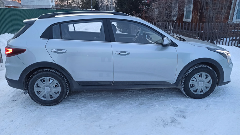 Глава VIII. Зимняя резина на 205/65R15. 27.11.2021 — KIA Rio X, 1,6 л ...