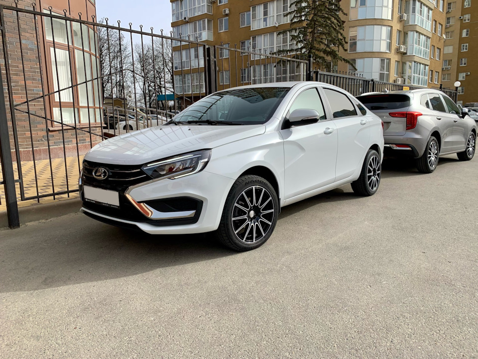 6️⃣ Диски СКАД Le Mans — Lada Vesta (NG), 1,6 л, 2023 года | шины | DRIVE2