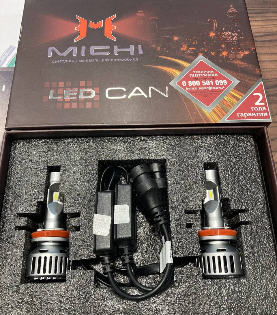 LED MICHI H11 в ближний свет — Lexus GX (UZJ120), 4,7 л, 2006 года | расходники | DRIVE2