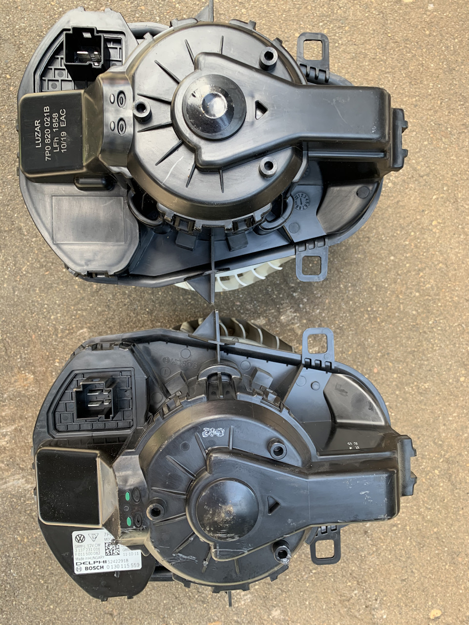 7P0820021B Вентилятор салона VAG | Запчасти на DRIVE2