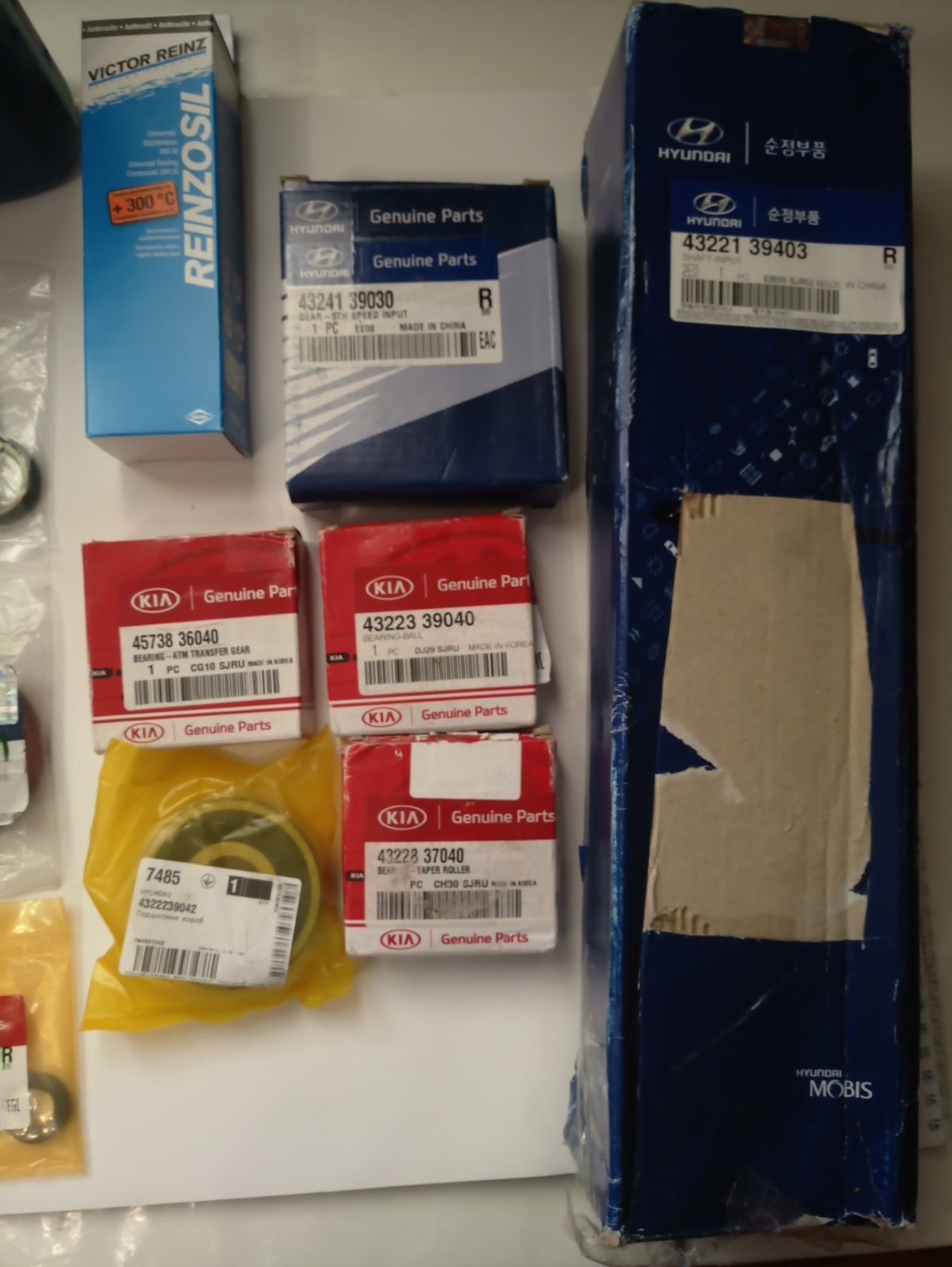 Ремонт МКПП…Ч2 — запчасти — Hyundai Tucson (JM), 2 л, 2008 года ...