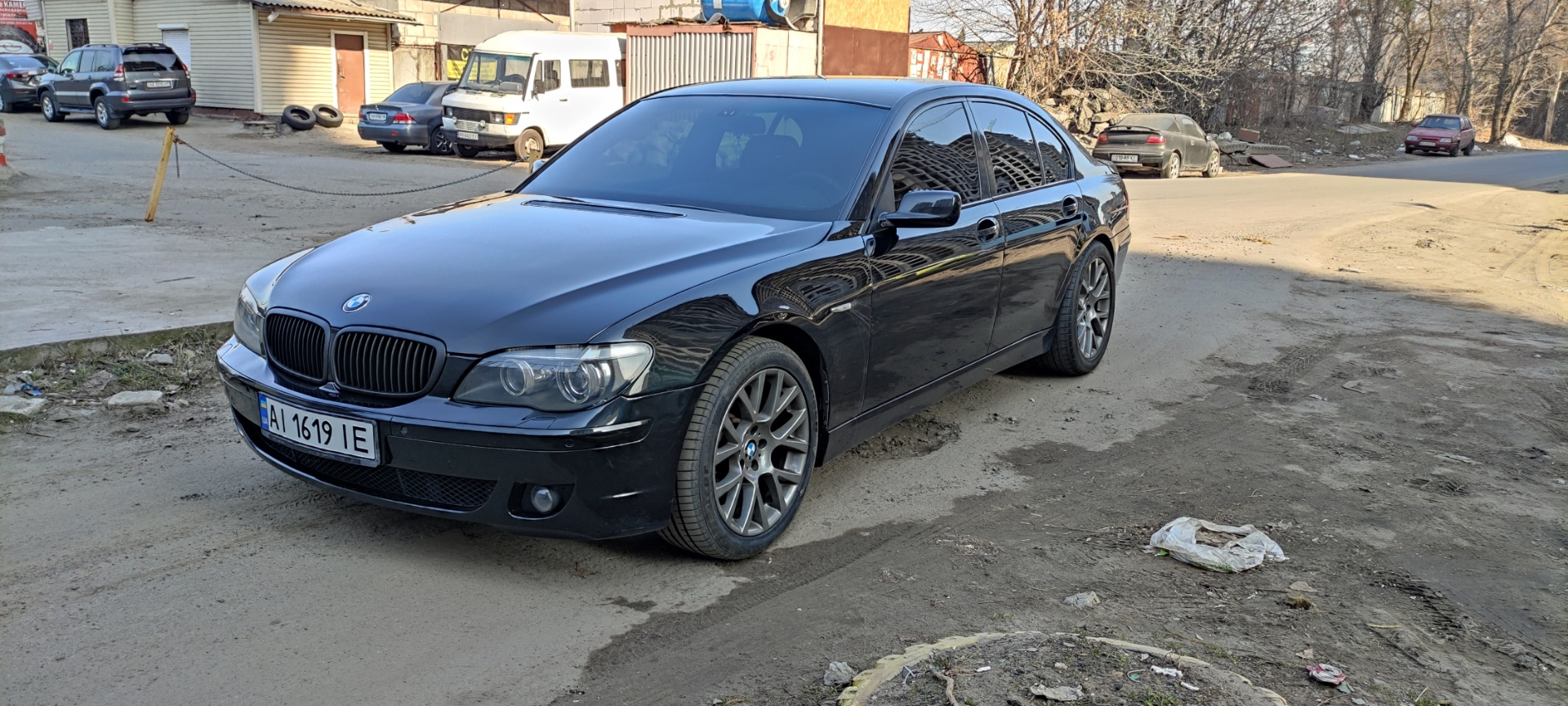 Проставки — BMW 7 series (E65/E66), 4,4 л, 2004 года | колёсные диски | DRIVE2