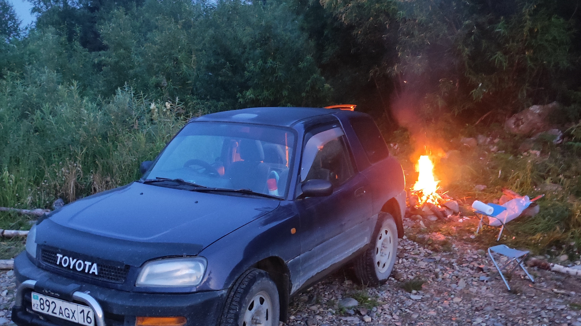 Toyota RAV4 (I) 2.0 бензиновый 1995 | '95 на DRIVE2