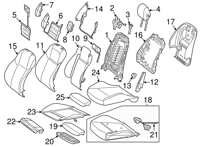 A0999060201 Temperature Controlled Seat Blower Motor (Front Left Lower ...