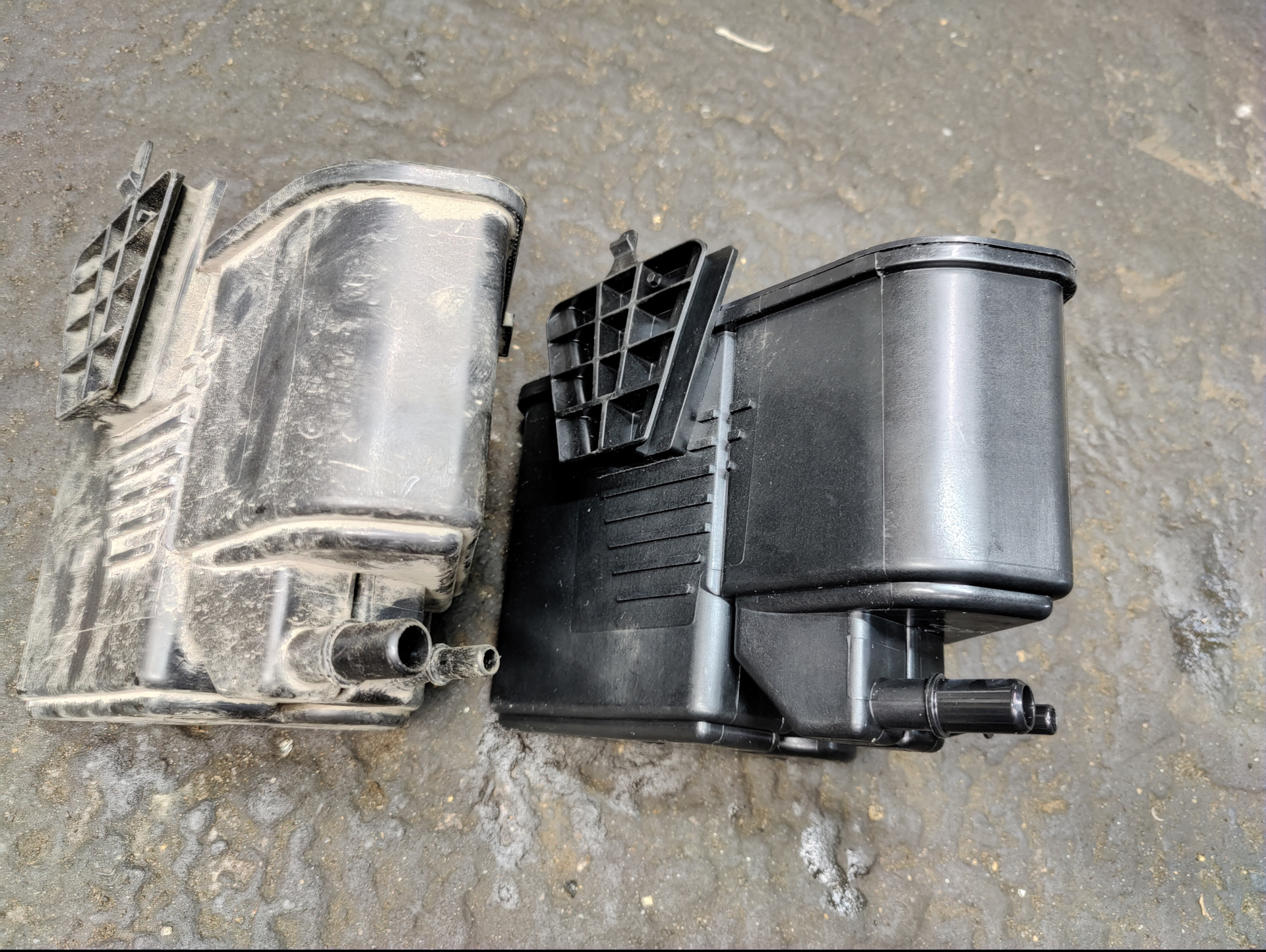 Ремонт: Замена адсорбера — Mercedes-Benz B-Class (W246), 1,6 л, 2012 ...