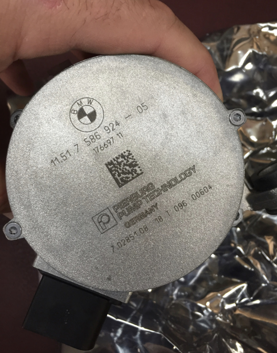 11517586924 Водяная помпа BMW | Запчасти на DRIVE2