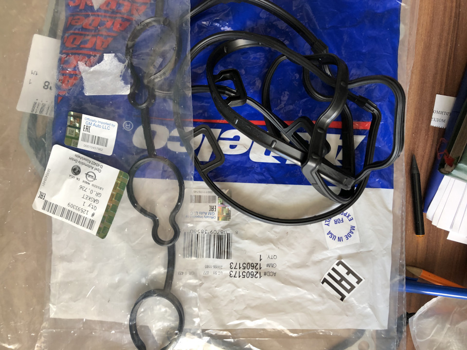 12593309 Прокладка головки блока цилиндров GM | Запчасти на DRIVE2