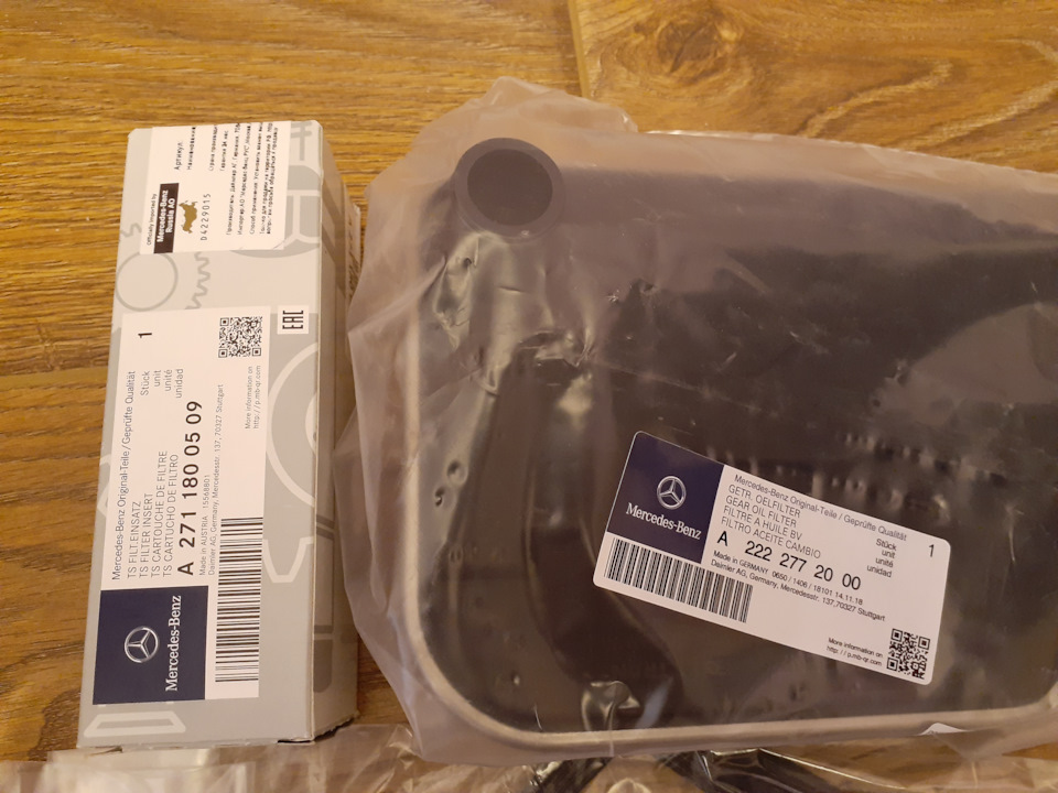 Запчасти 2-я очередь (замена ГРМ, Масло АКП, Гидрокомпенс) — Mercedes ...