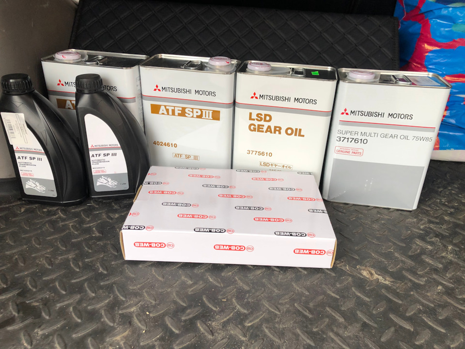 4024610 Масло трансмиссионное DiaQueen ATF SP-III, 4л Mitsubishi ...