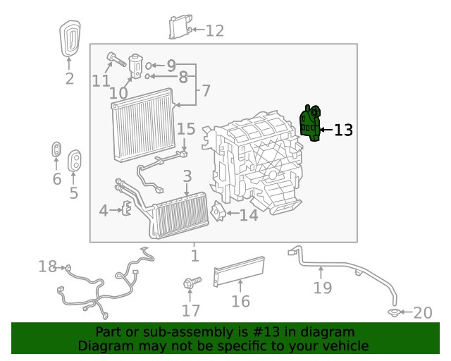 871060E100 Damper Servo Sub-Assembly TOYOTA LEXUS | Запчасти на DRIVE2