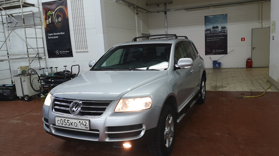 Замена блока комфорта J393 — Volkswagen Touareg (1G), 3,2 л, 2003 года ...