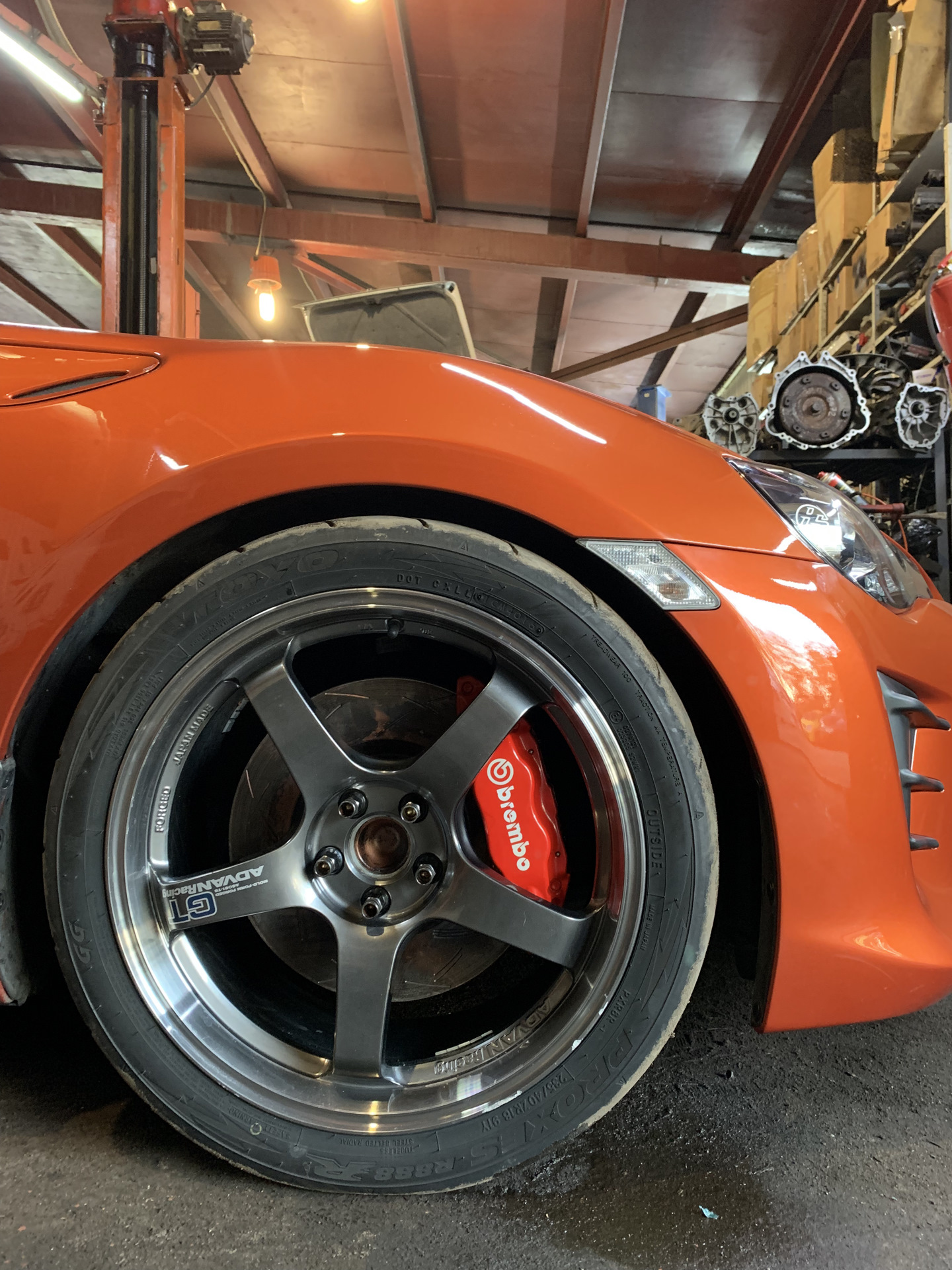 Brembo Red — Toyota GT86, 2 л, 2017 года | запчасти | DRIVE2