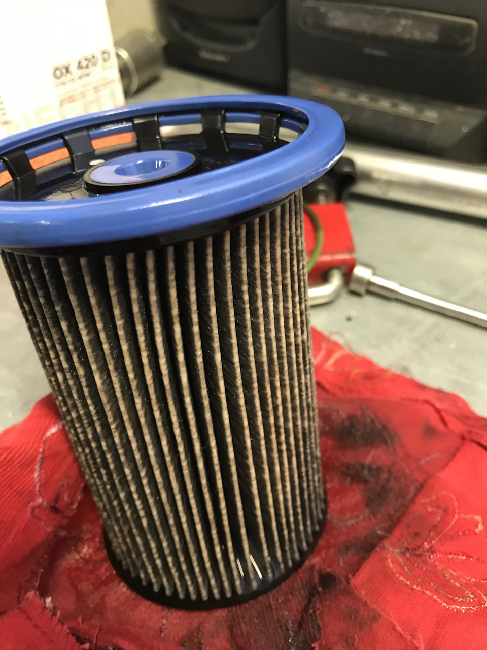 OX420D Масляный фильтр MAHLE KNECHT | Запчасти на DRIVE2