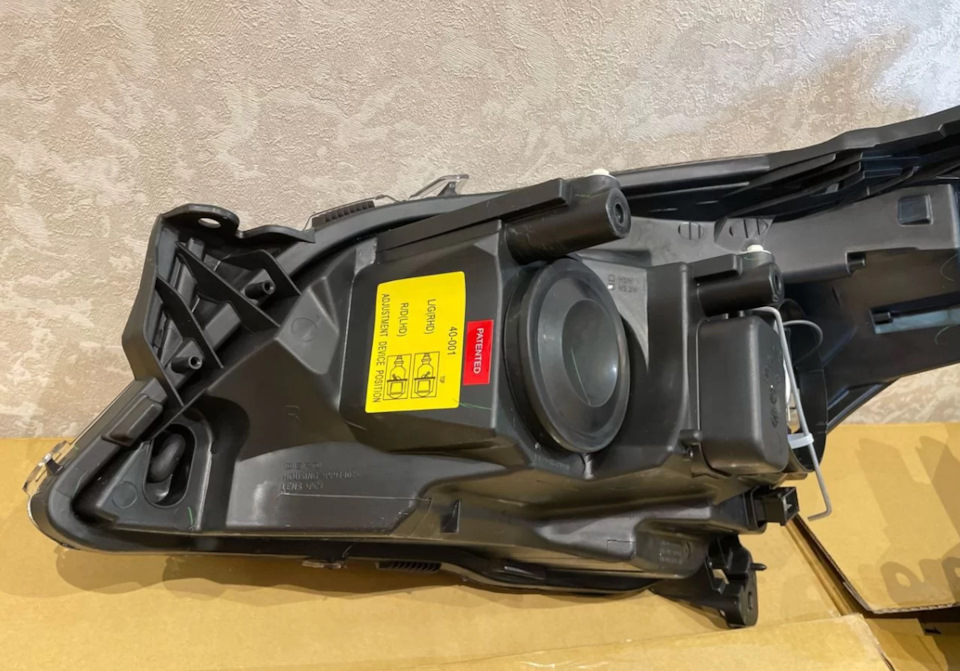 1216561 ФАРА ASTRA H L ЧЕРНАЯ DEPO | Запчасти на DRIVE2