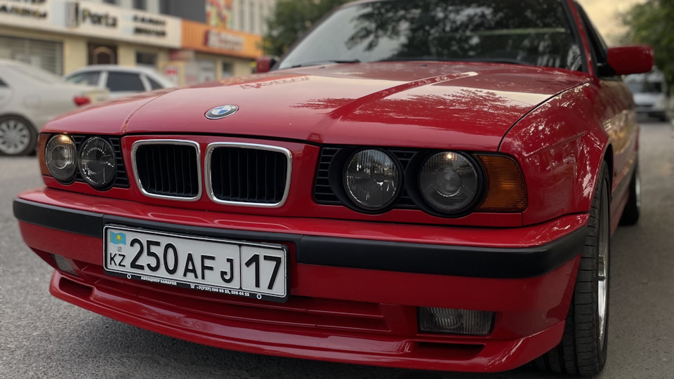 +1 е34 540 Red — BMW 5 series (E34), 4,4 л, 1994 года | покупка машины | DRIVE2