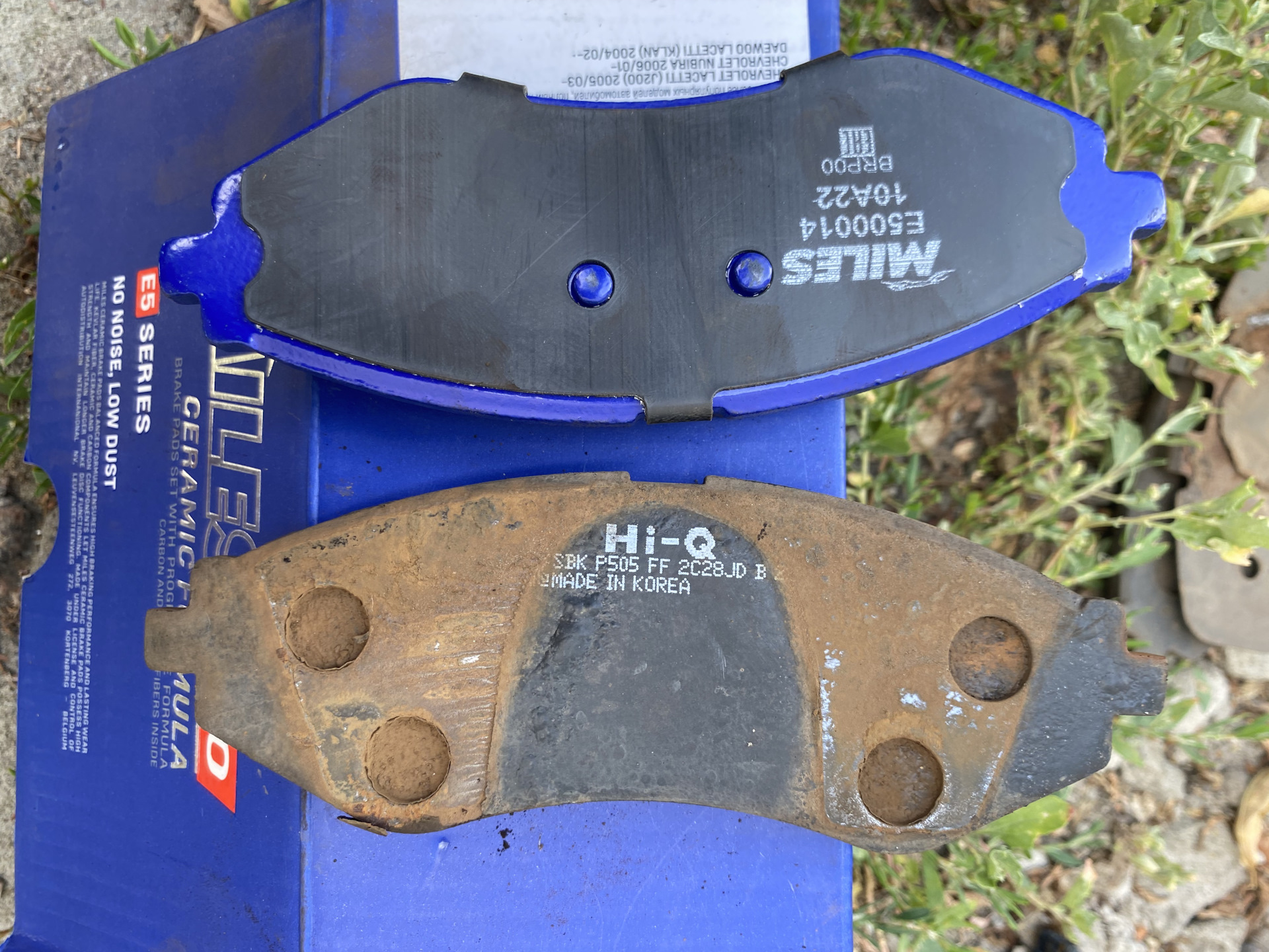 Колодки — Chevrolet Cobalt (2G), 1,5 л, 2013 года | запчасти | DRIVE2