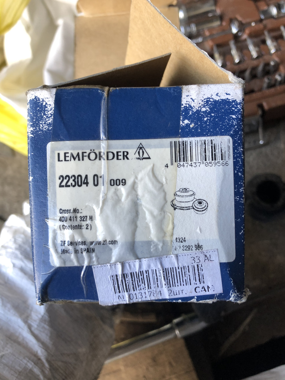 2230401 Втулка (опора) стабилизатора LEMFORDER | Запчасти на DRIVE2