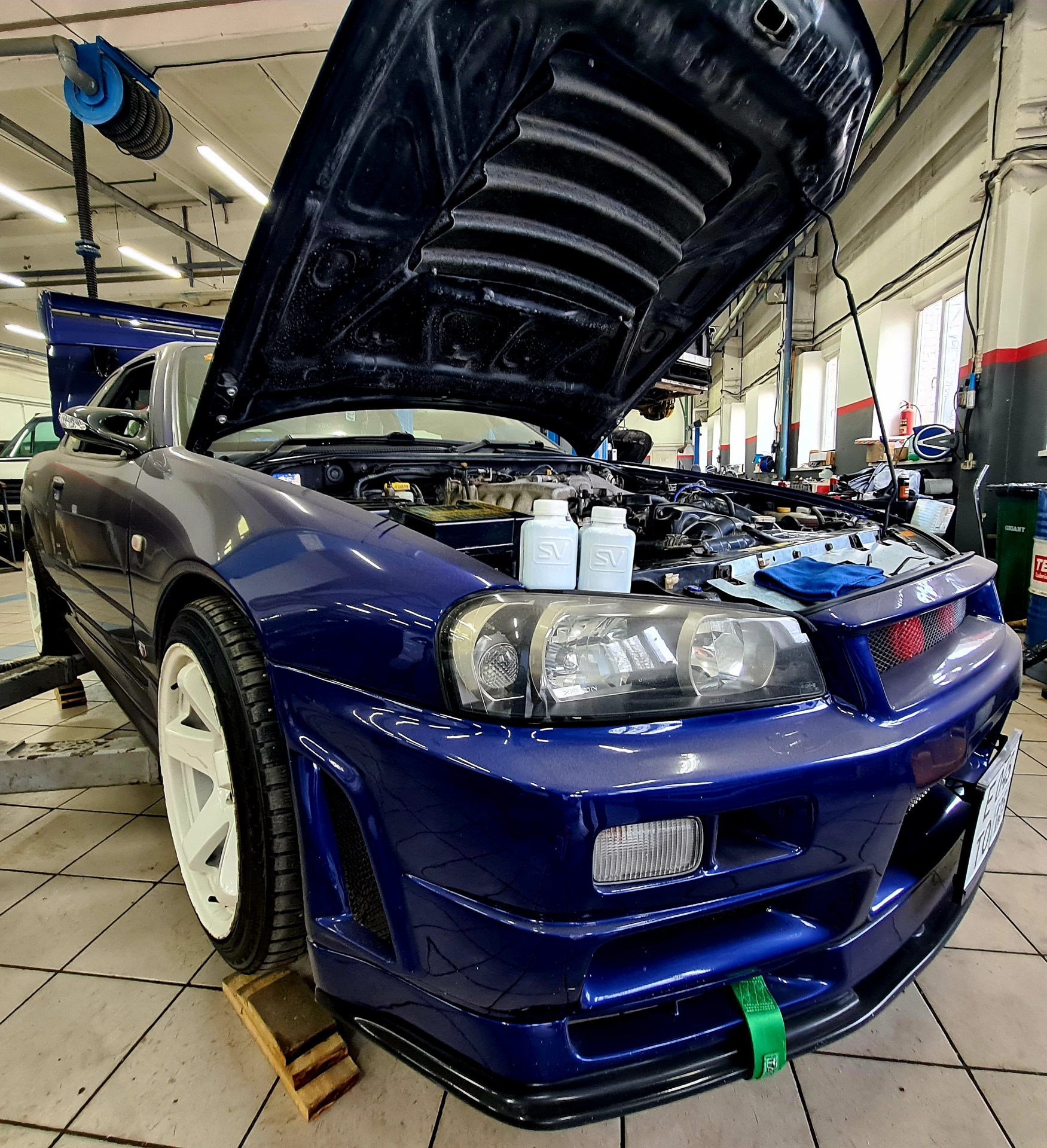 "Valena-SV" присадка для гура. — Nissan Skyline (R34), 2,5 л, 1998 года | своими руками | DRIVE2