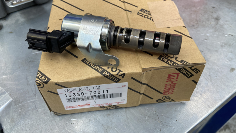 Замена клапана VVTI — Toyota Mark II (110), 2 л, 2003 года | визит на ...
