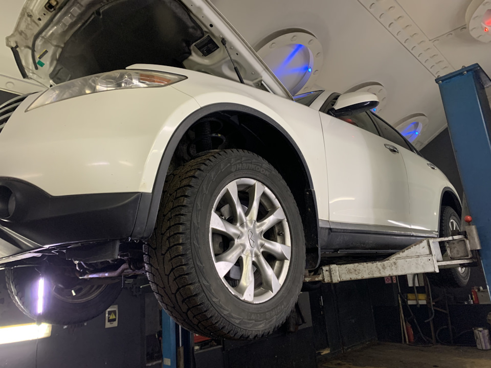 #018 Хочешь заменить масляный поддон — пройди квест — Infiniti FX (1G ...