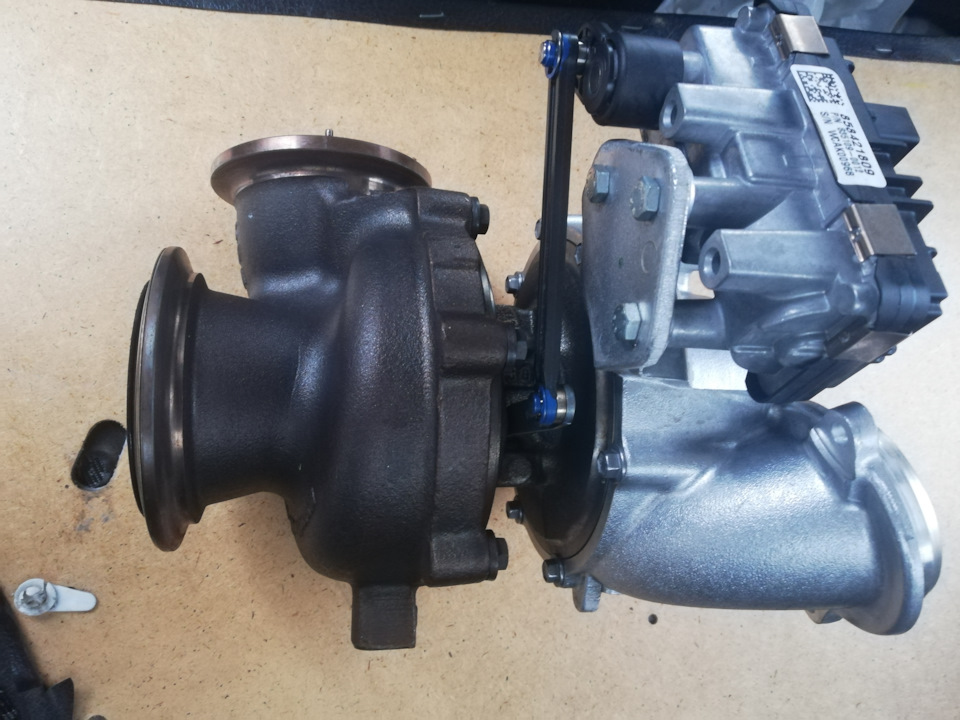11658584219 Оборотный турбонагнетатель BMW | Запчасти на DRIVE2