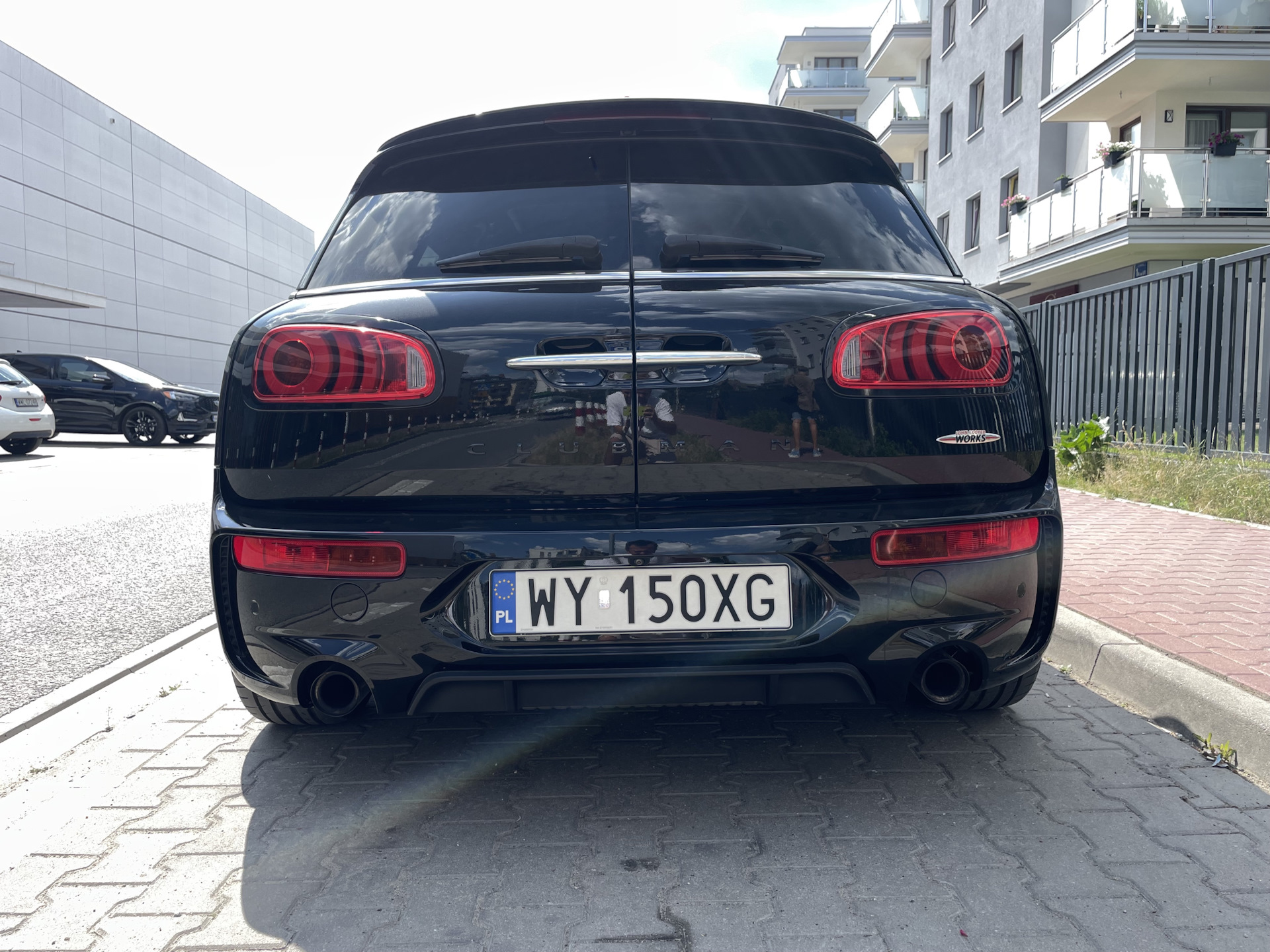 Downpipe & rear LCI bumper — MINI Clubman S John Cooper Works (F54), 2 ...