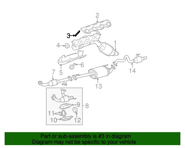 9012610006 Шпилька выпускного коллектора TOYOTA LEXUS | Запчасти на DRIVE2