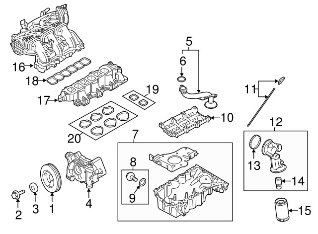 AT4Z9H486A Прокладка впускного коллектора Ford | Запчасти на DRIVE2