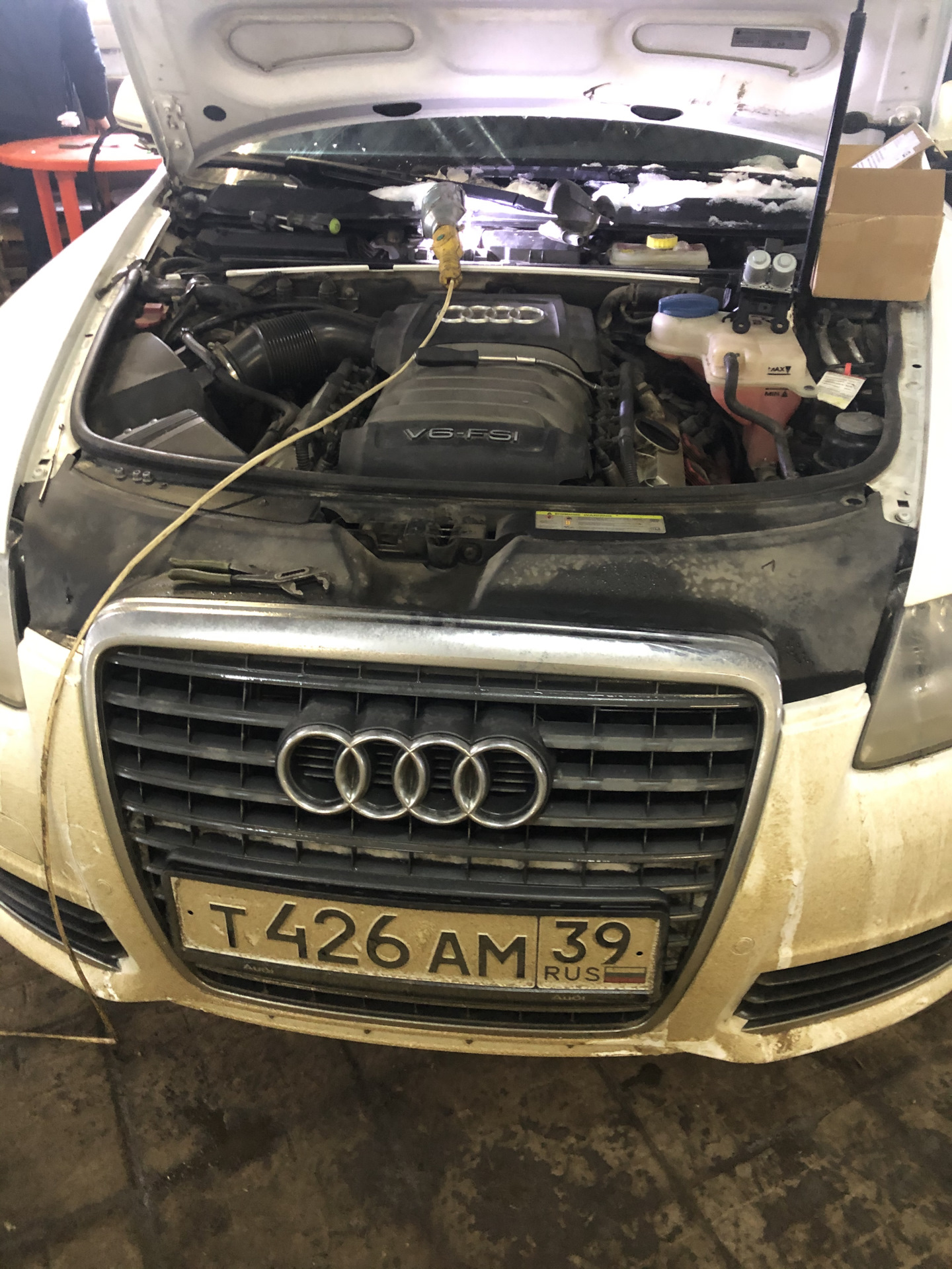 Борьба за тепло и… — Audi A6 (C6), 2,8 л, 2010 года | визит на сервис | DRIVE2