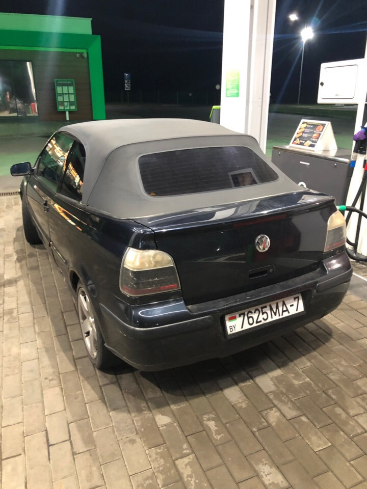 Ну вот и всё! — Volkswagen Golf Cabriolet Mk4, 1,9 л, 2002 года ...