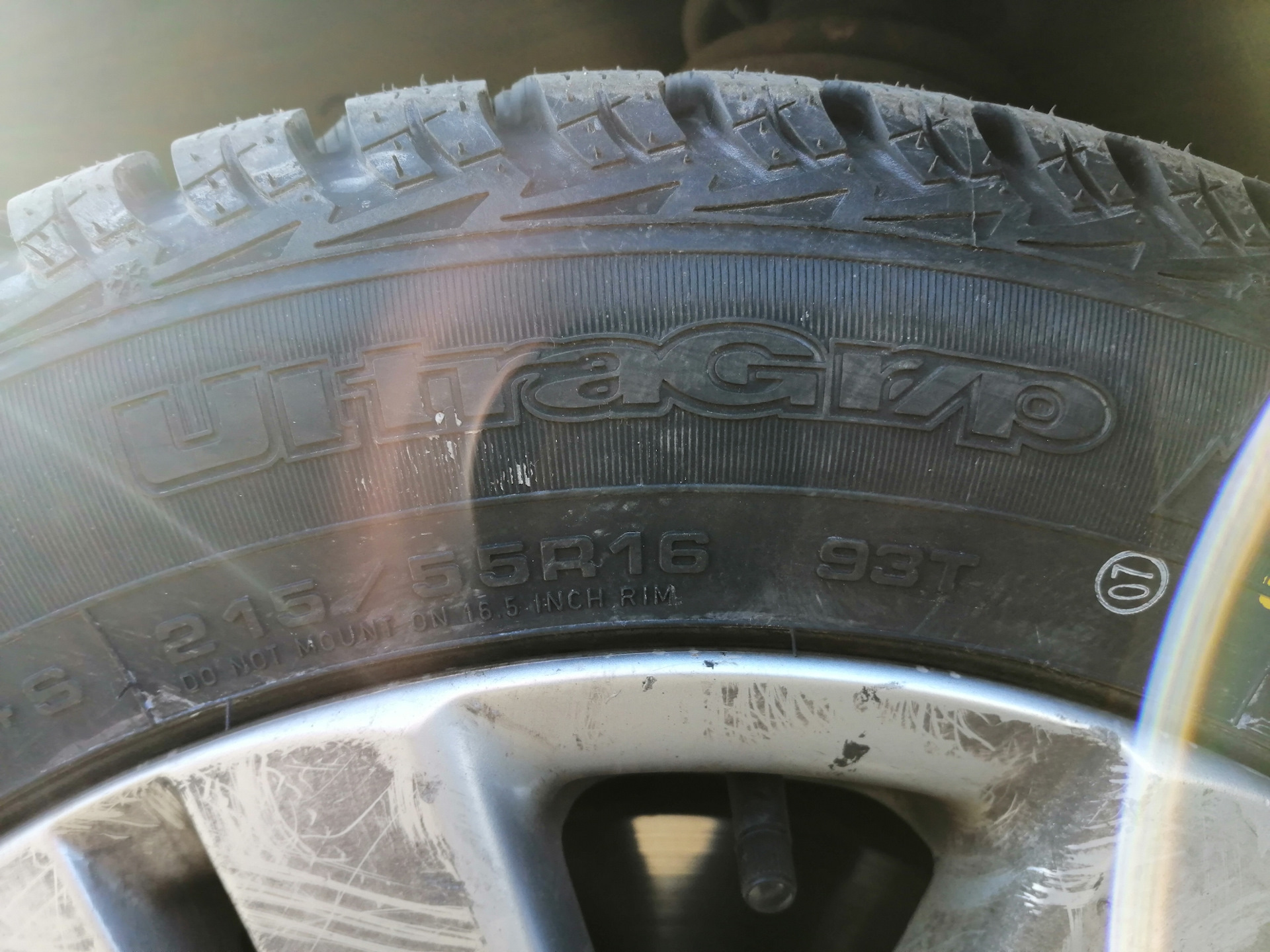 Новая зимняя резина GoodYear Ultra Grip Ice+ 215/55 R16 93T ...