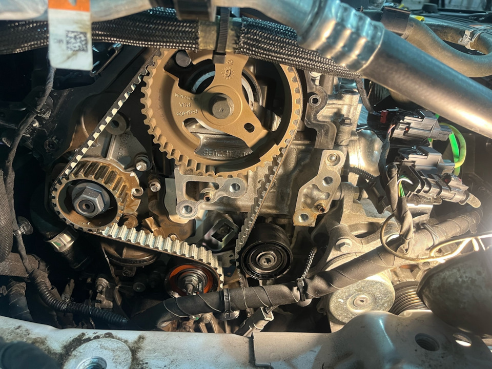 Замена ГРМ, воздушного фильтра + коды запчастей + фото работы — Ford ...