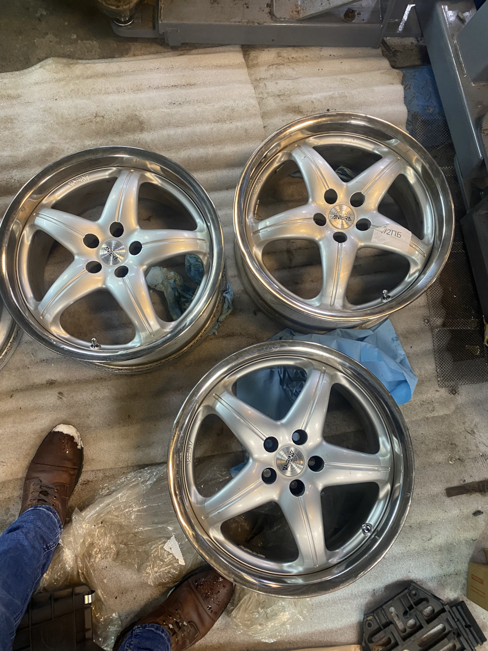 ANTERA 309 R17 — Alfa Romeo GTV (916), 2 л, 1996 года | колёсные диски ...