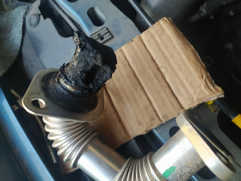 Чистка датчика наддува, клапана EGR и дроссельной заслонки. — Opel ...