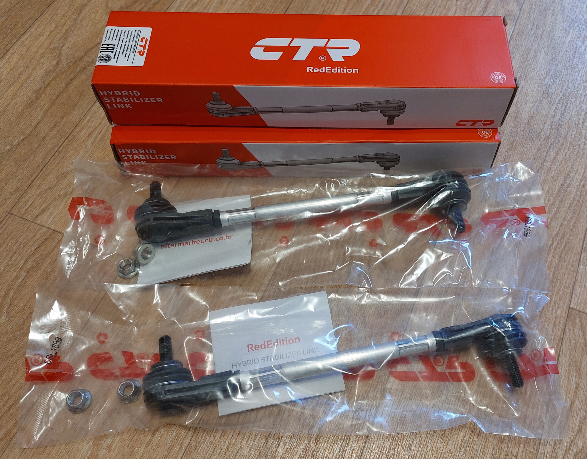 Гибридные стойки стабилизатора CTR — Mitsubishi Eclipse Cross, 1,5 л ...