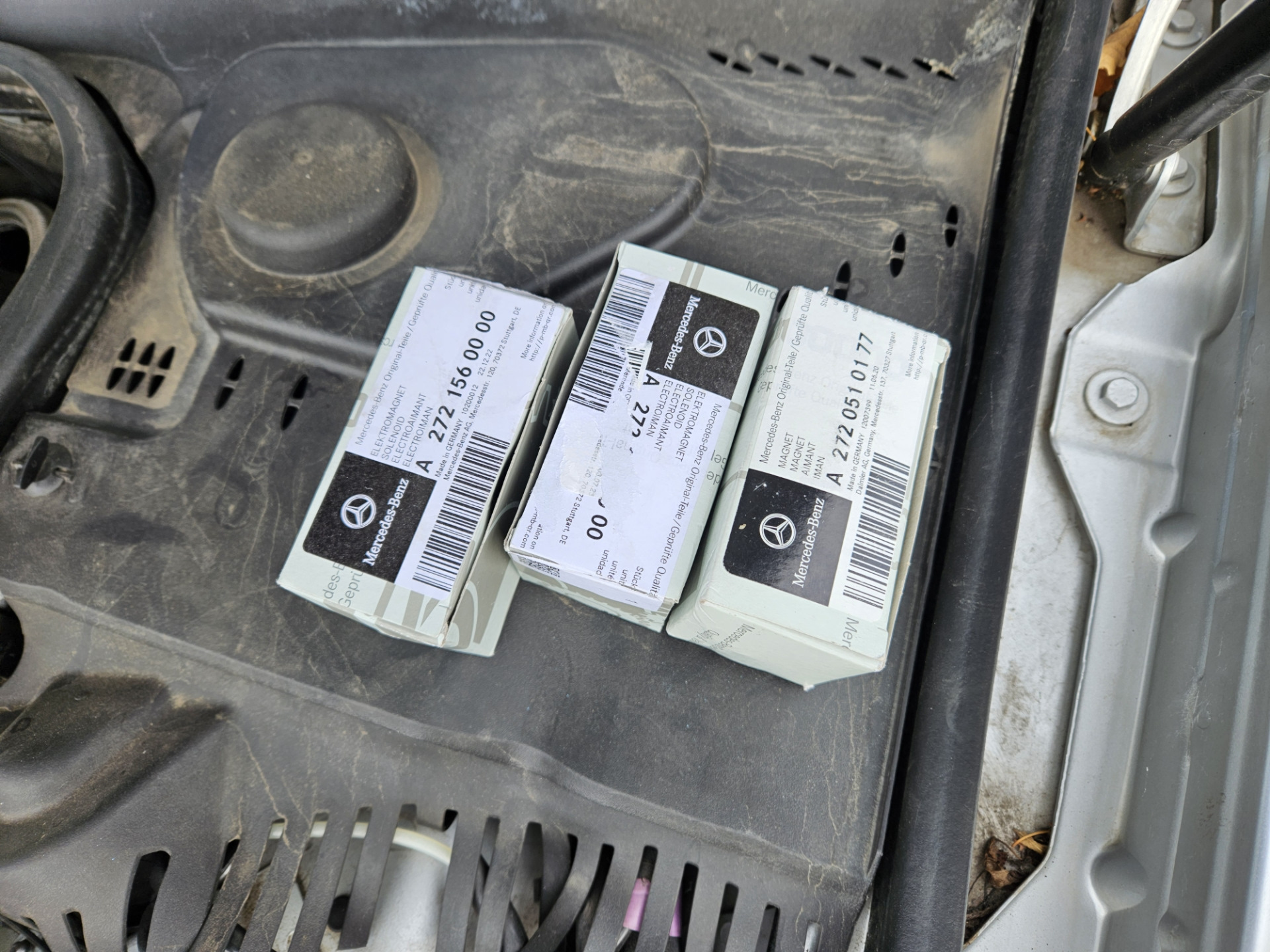 12. Ошибки p0022, p0025, p0012 — Mercedes-Benz CLS (W219), 5,5 л, 2007 ...