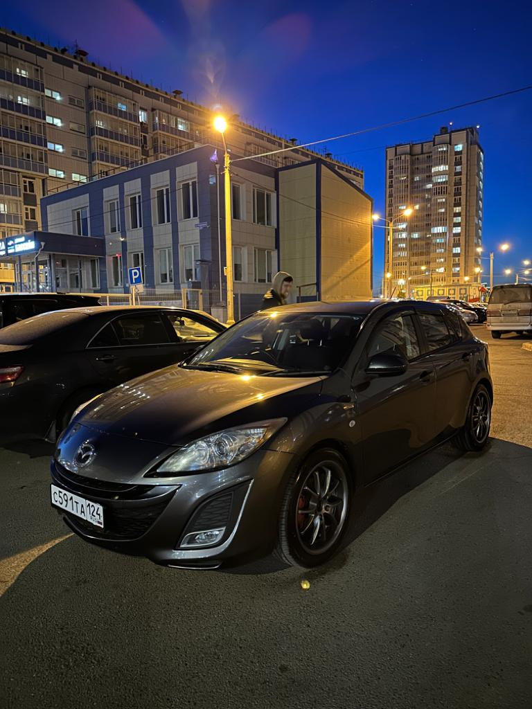 Поставил Диски 18 и занижение -30 — Mazda Axela (2G), 1,5 л, 2011 года ...