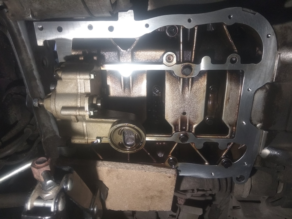 Замена цепи ГРМ — Mitsubishi Lancer X, 1,8 л, 2008 года | своими руками ...