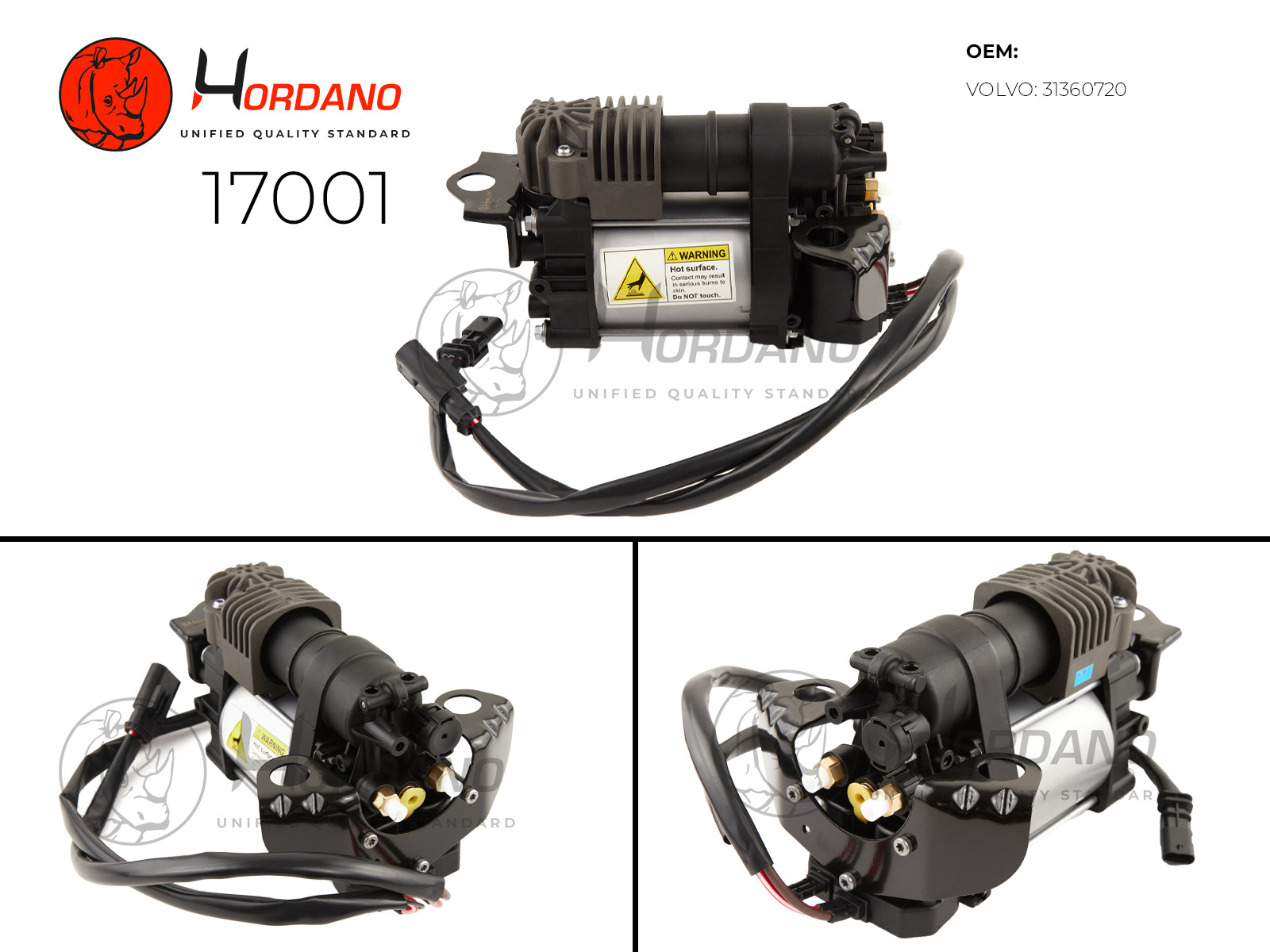 Аналоги пневмоподвески VOLVO XC90 SPA 2014- — Volvo XC90 (2G), 2 л ...