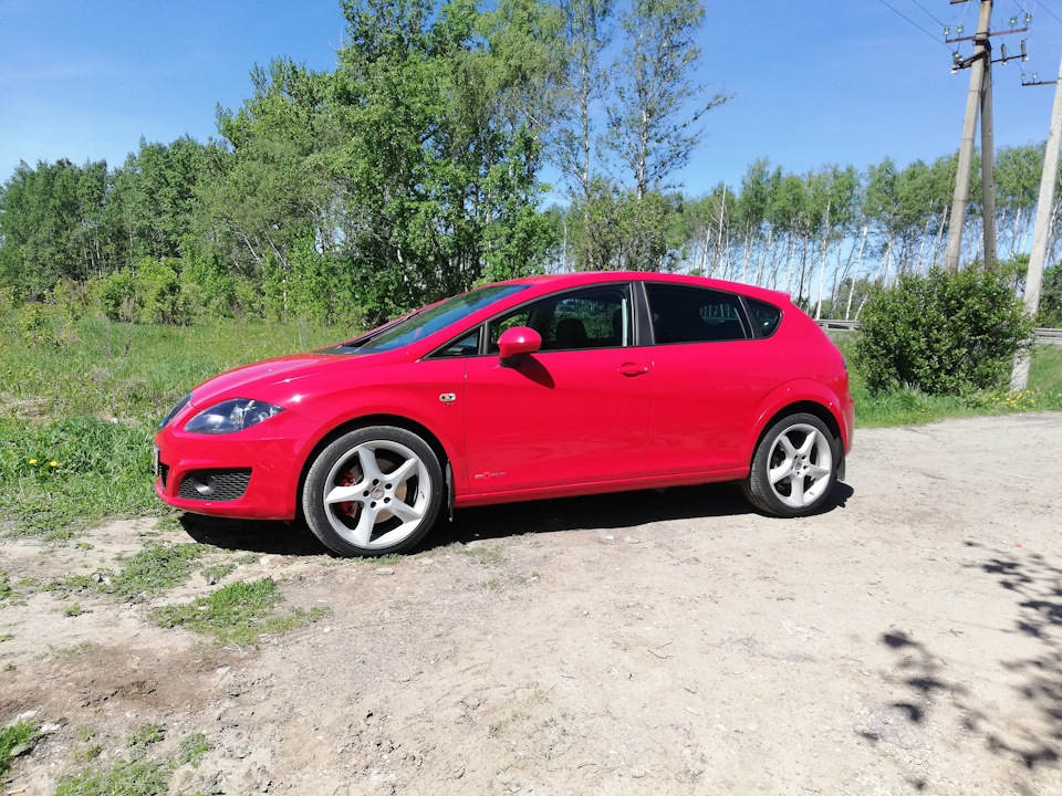 Обмен R18 на R17 — SEAT Leon (Mk II), 1,8 л, 2012 года | колёсные диски ...