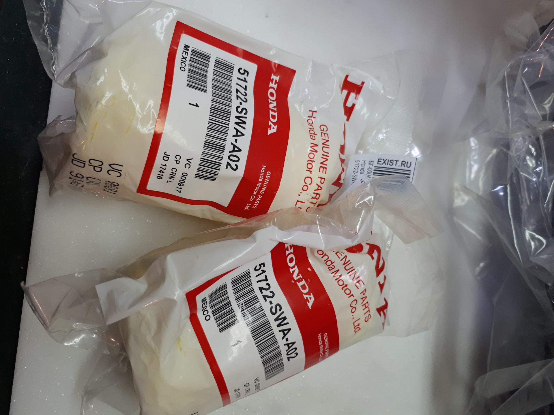 замена передних стоек — Honda CR-V (RE), 2,4 л, 2007 года | визит на ...