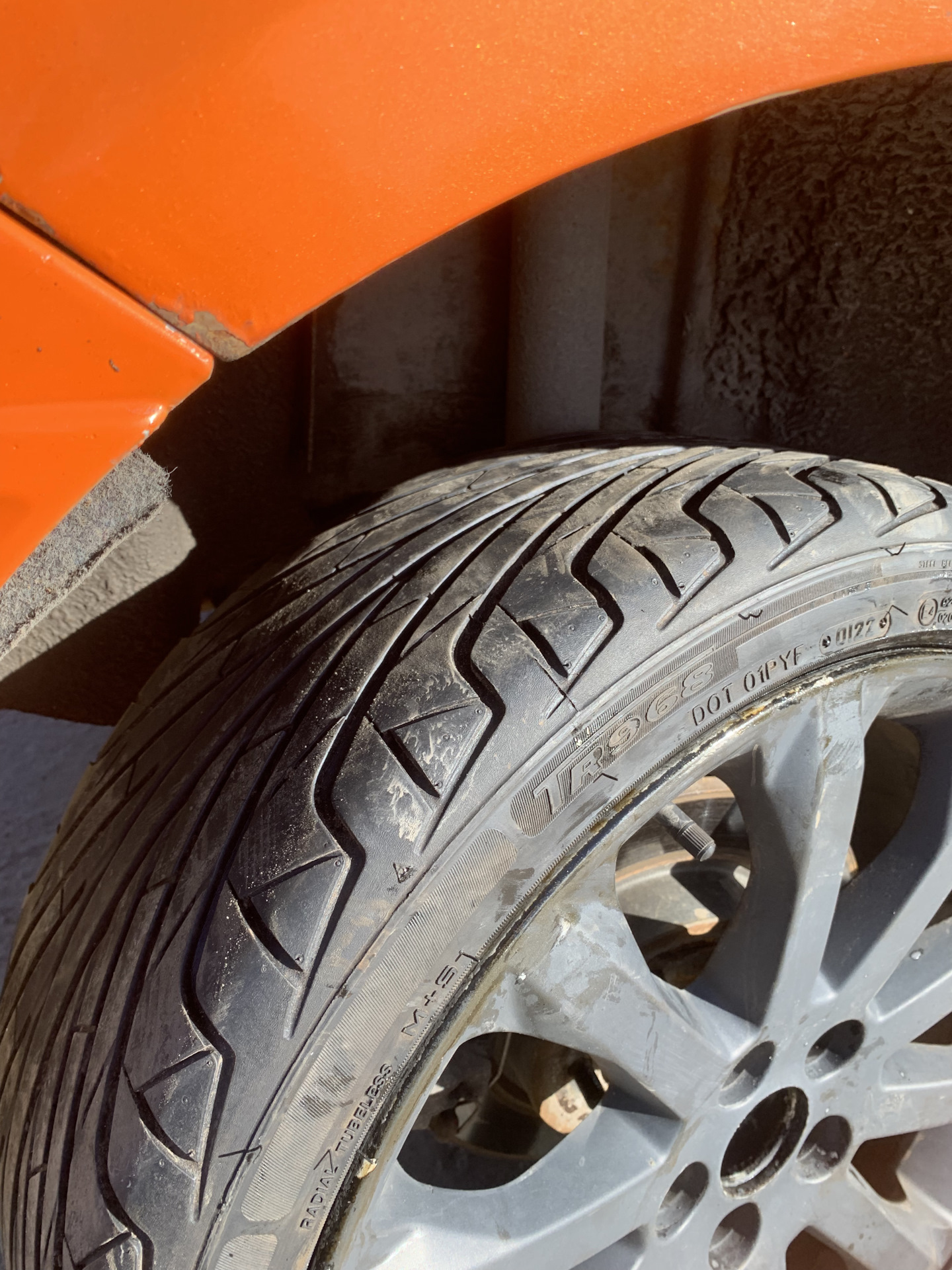 Шина Triangle TR968 с усиленной боковиной — Ford Focus ST II, 2,5 л ...
