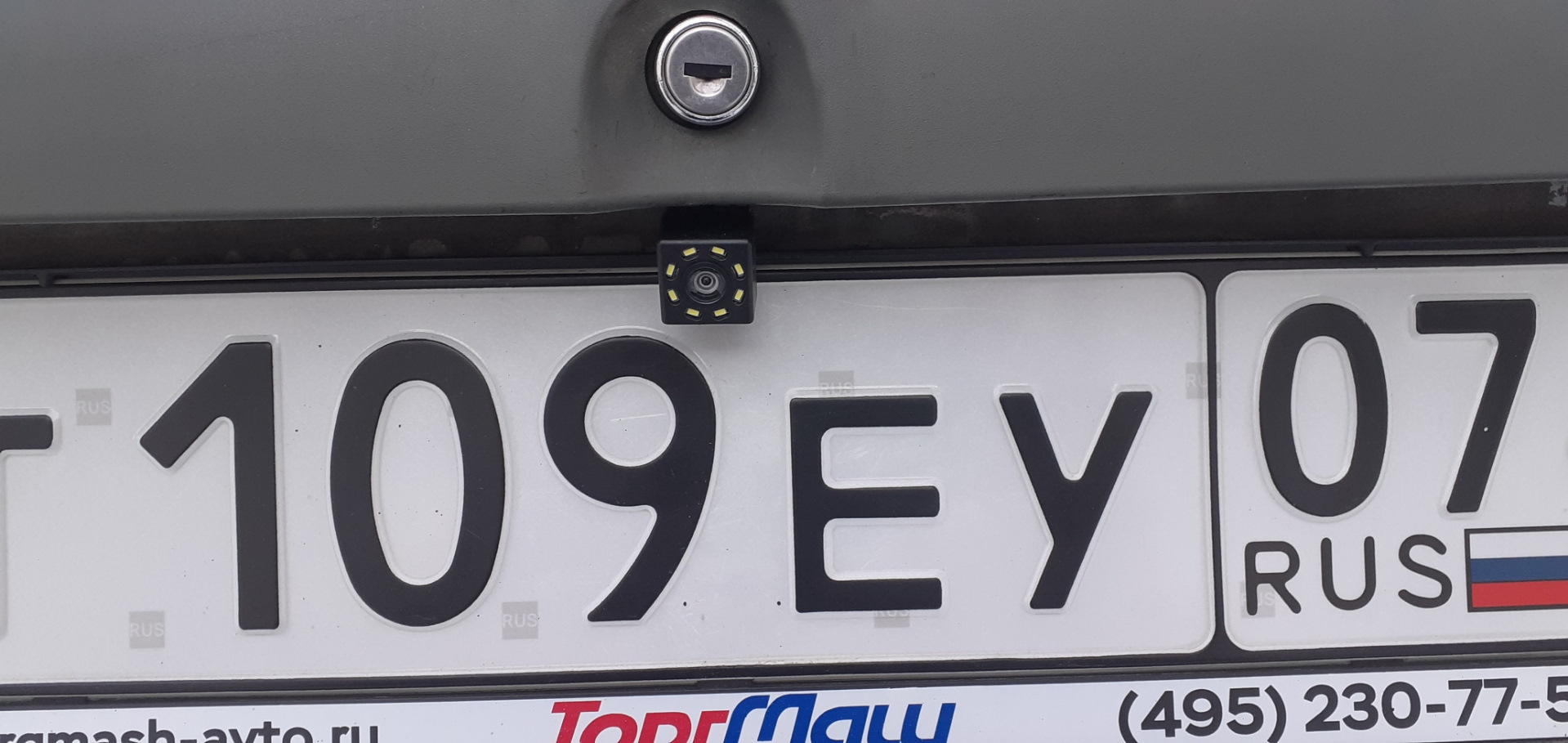 Камера заднего вида в калину хэтчбэк — Lada Калина хэтчбек, 1,6 л, 2011 ...