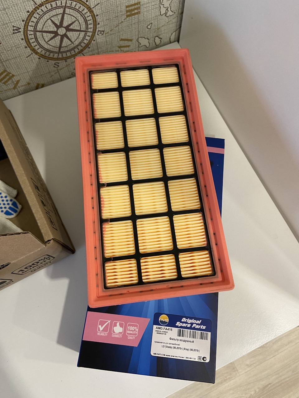 AMDFA416 Фильтр воздушный AMD | Запчасти на DRIVE2